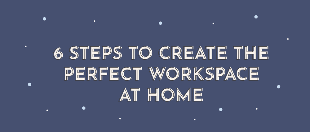 How To Create A Productive Workspace at Home - 6 Steps | Multitasky