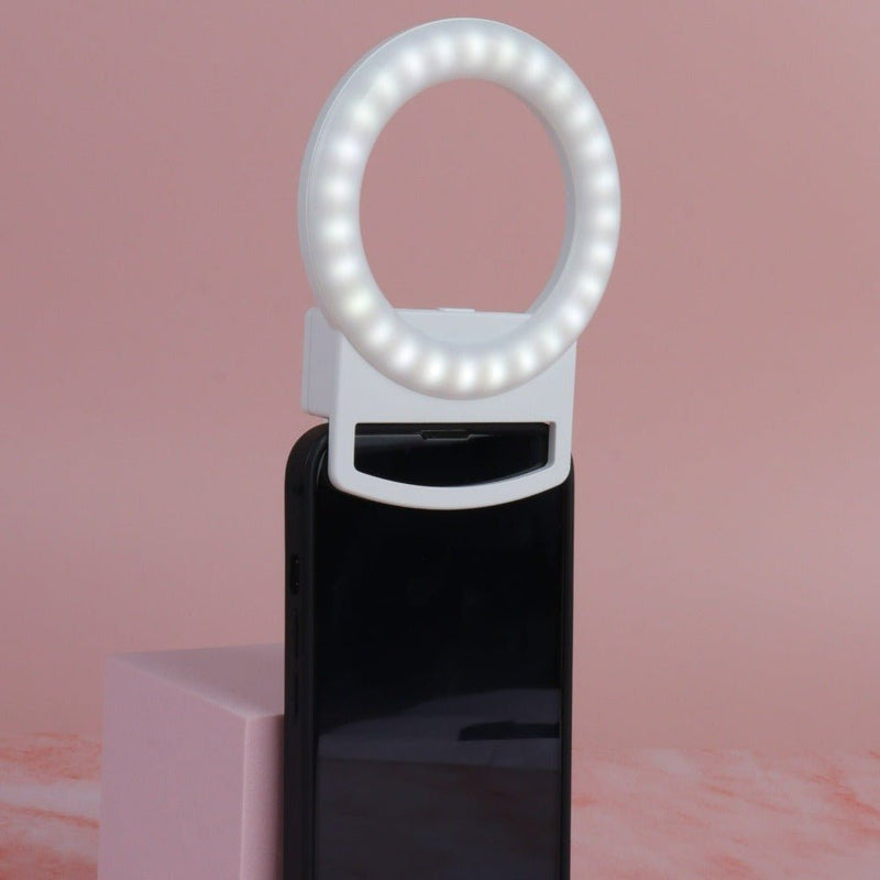 Clip-On Mini Phone Selfie Ring Light | Multitasky