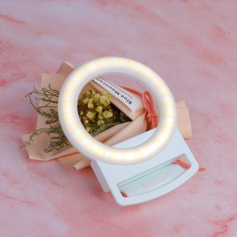 Clip-On Mini Phone Selfie Ring Light | Multitasky