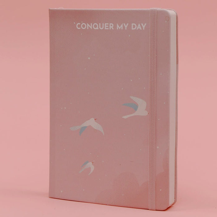 Conquer My Day Hardcover Journal (6 Months Supply, Monthly/Weekly/Dail | Multitasky
