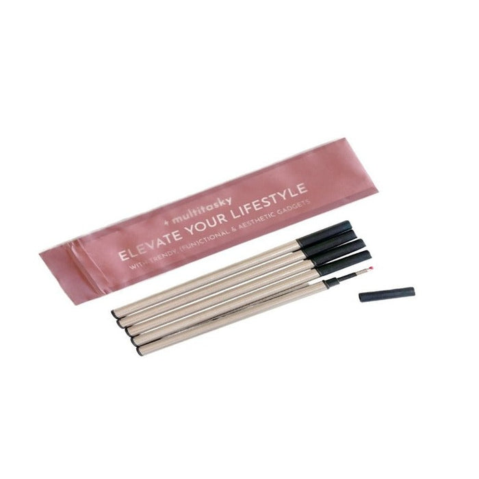 Deluxe Metal Ink Pen (with 5-pack ink refill) | Multitasky
