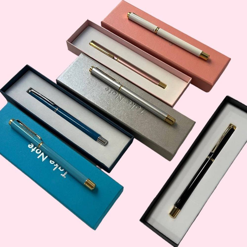 Deluxe Metal Ink Pen (with 5-pack ink refill) | Multitasky