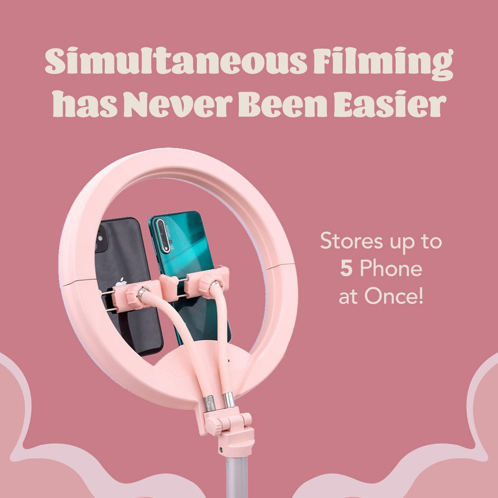 Deluxe Rechargeable Ring Light (with Built-in Battery) | Multitasky ...