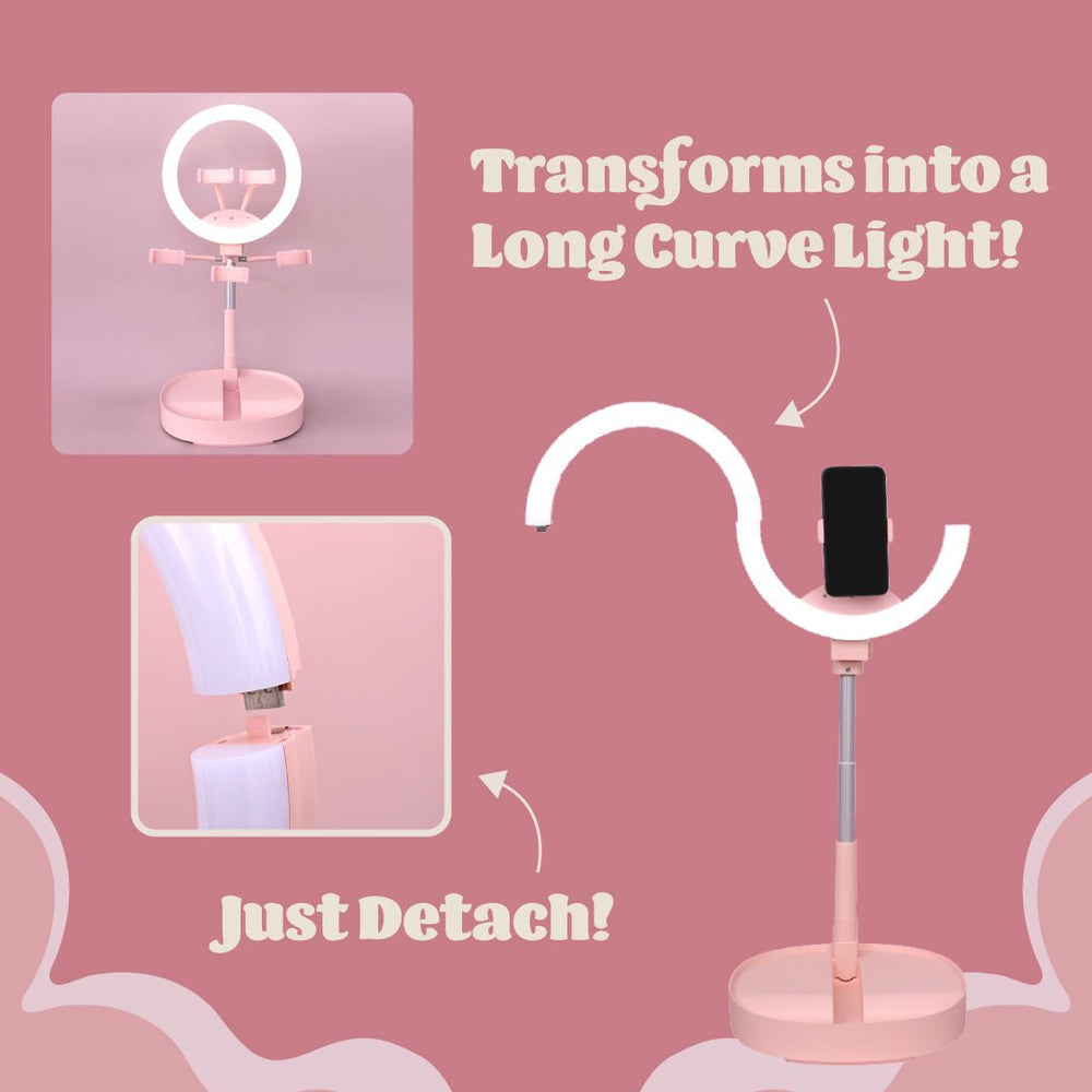 Deluxe Rechargeable Ring Light (with Built-in Battery) | Multitasky ...