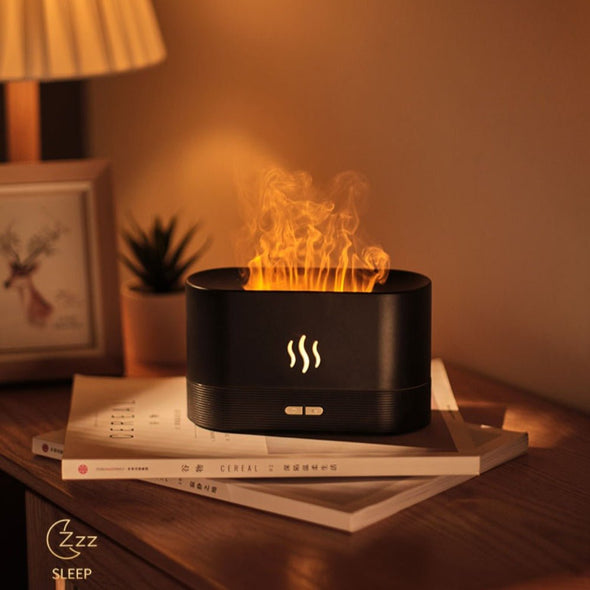 Fireplace Humidifier Lamp with Flame Effect | Multitasky | Multitasky