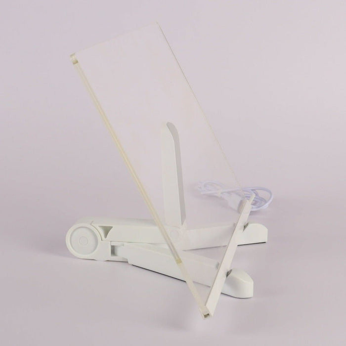 Glowing Acrylic Message Board Set (with 7 Colored Markers) | Multitasky