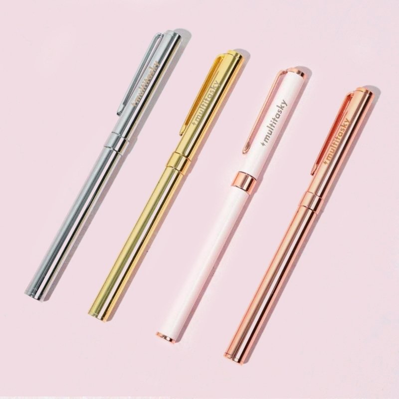 Minimalist Metallic Ink Pen | Multitasky